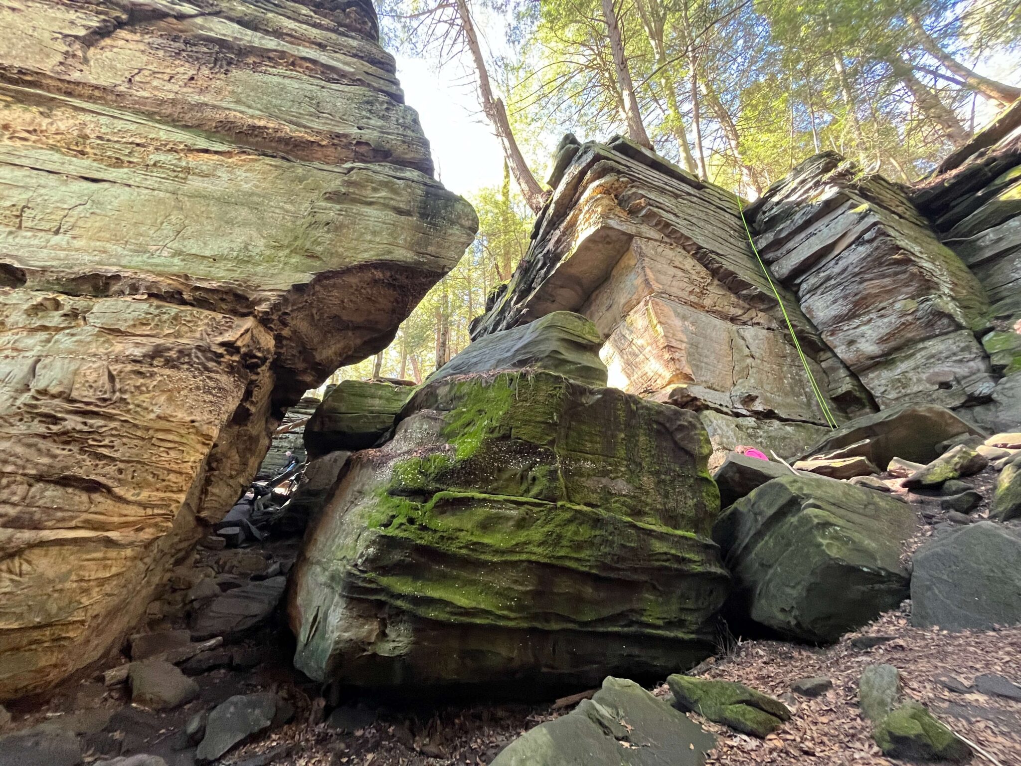 The Ledges Trail at Cuyahoga Valley National Park - At Yarn's Length
