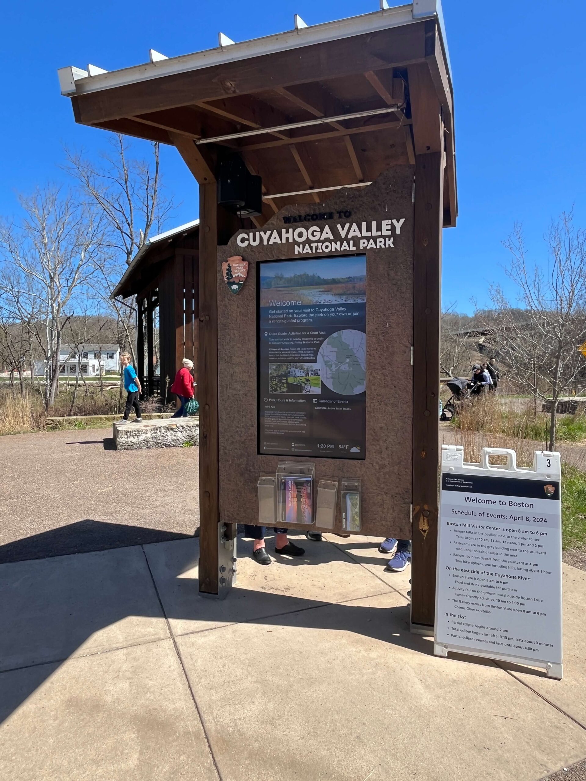 The Boston Mill Visitor Center at Cuyahoga Valley National Park - At ...